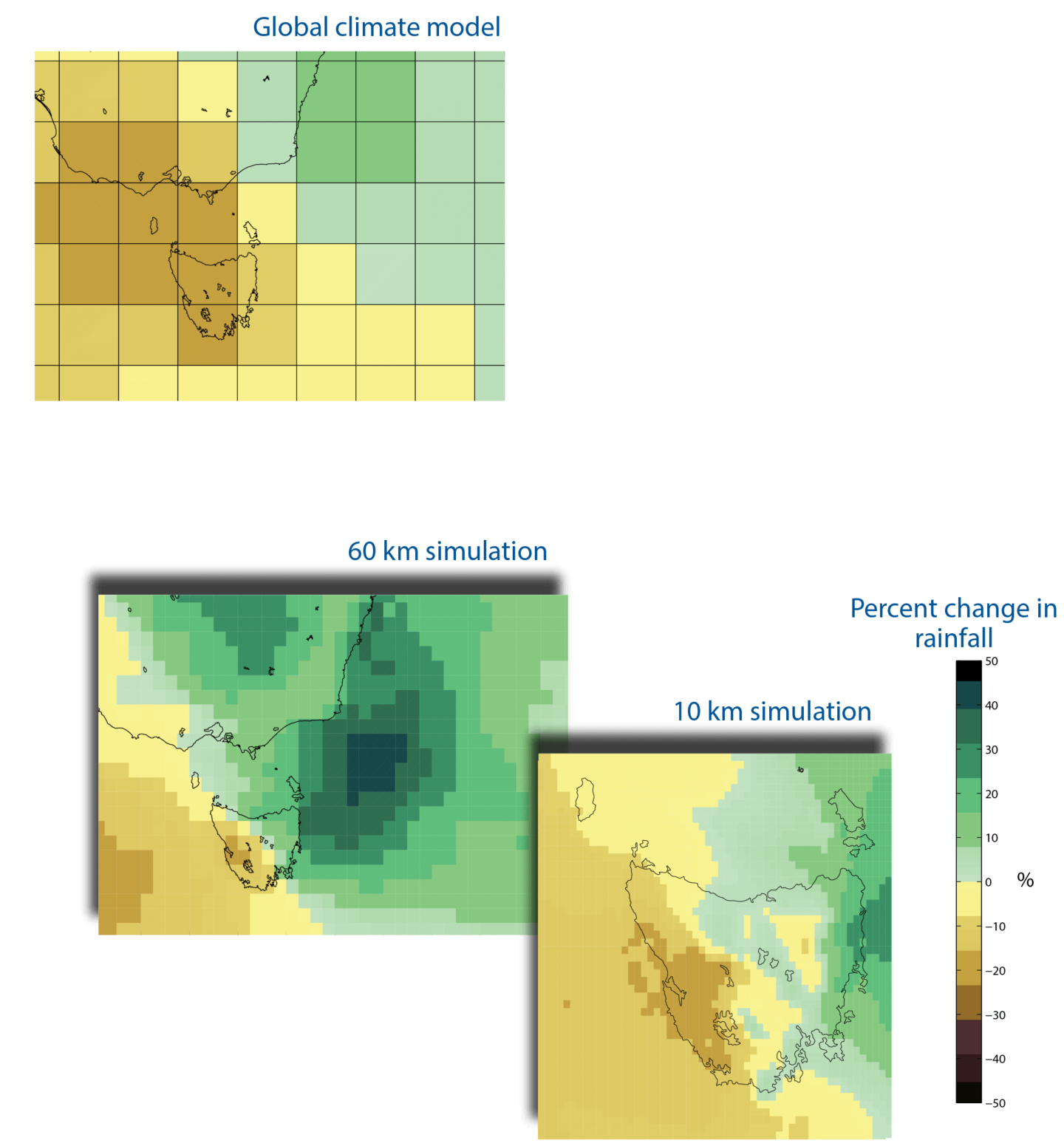 Climate model downscaling: explainer - climatefutures.org.au